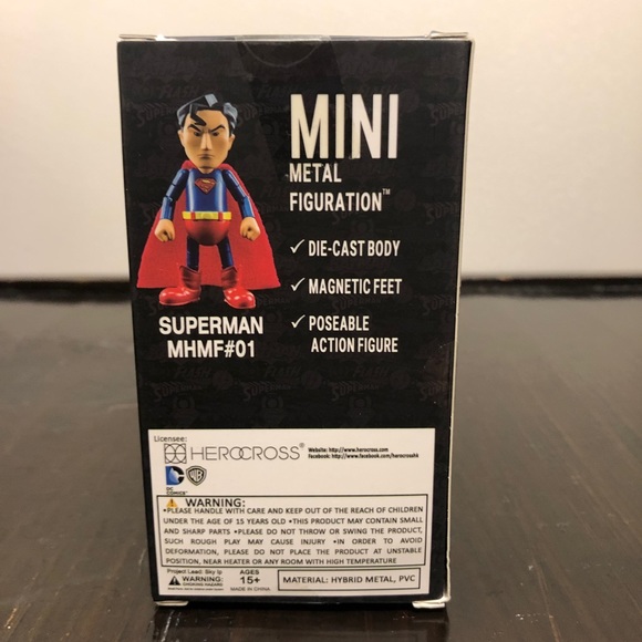 Hero Cross | Toys | Dc Hero Cross Superman Mini Figure Led Magnetic ...